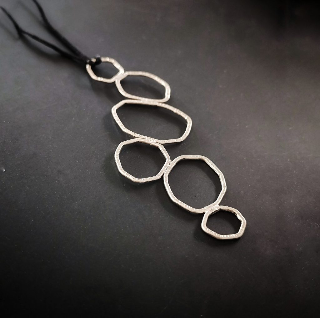 Geo-bubble necklace - Handmade In Cyprus